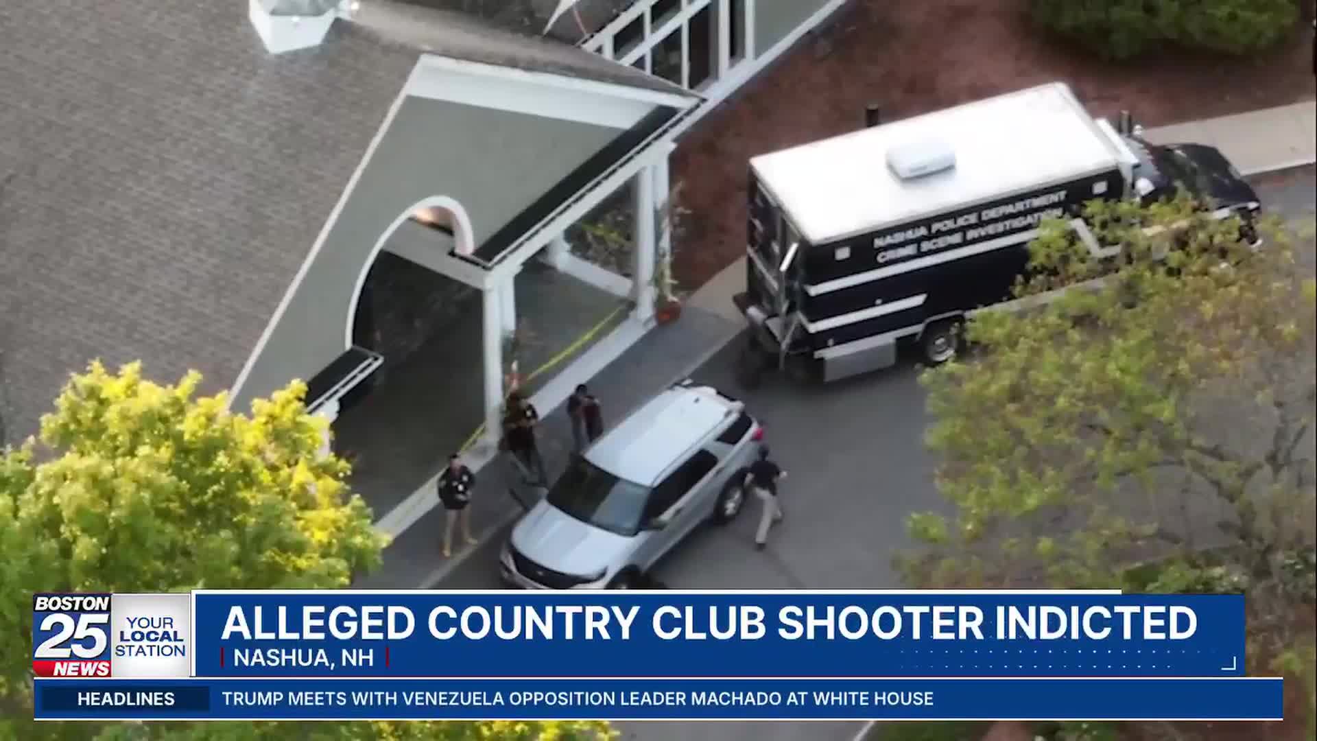 Grand jury formally indicts man in Nashua country club shooting