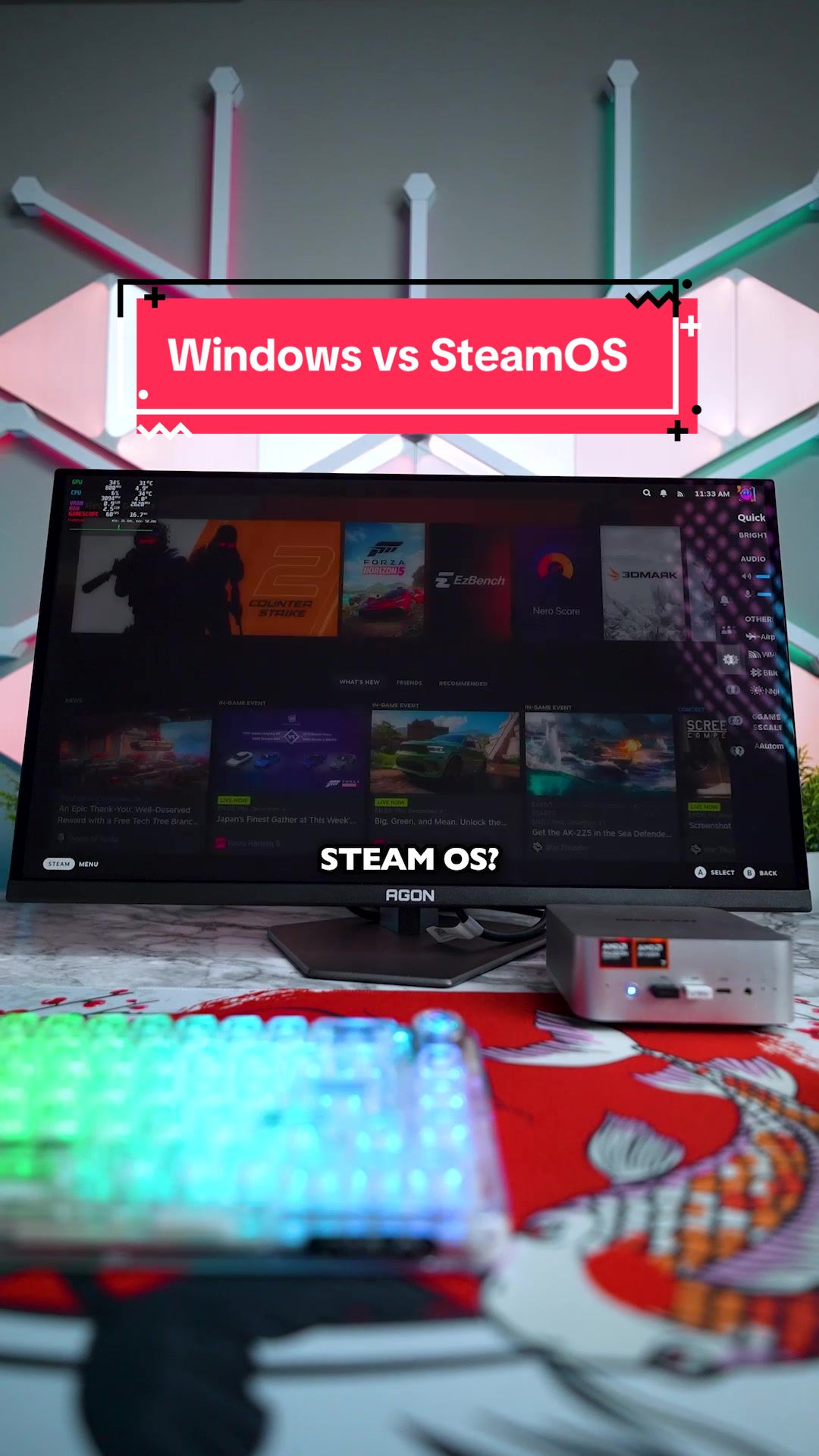 Windows vs SteamOS: Which is better for gaming?