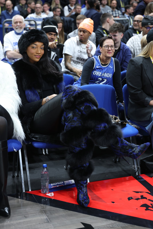 WNBA star Angel Reese's fur outfit in Germany grabs attention