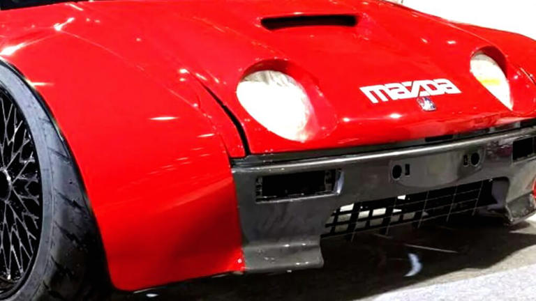 World’s least powerful gullwing door sports car finally gets the rotary ...