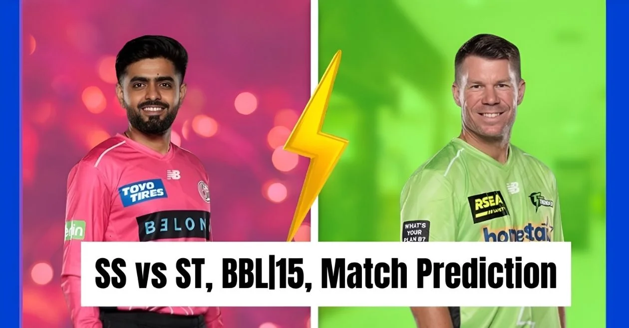 SS vs ST, BBL | 15, match prediction: Who will win today’s game between ...