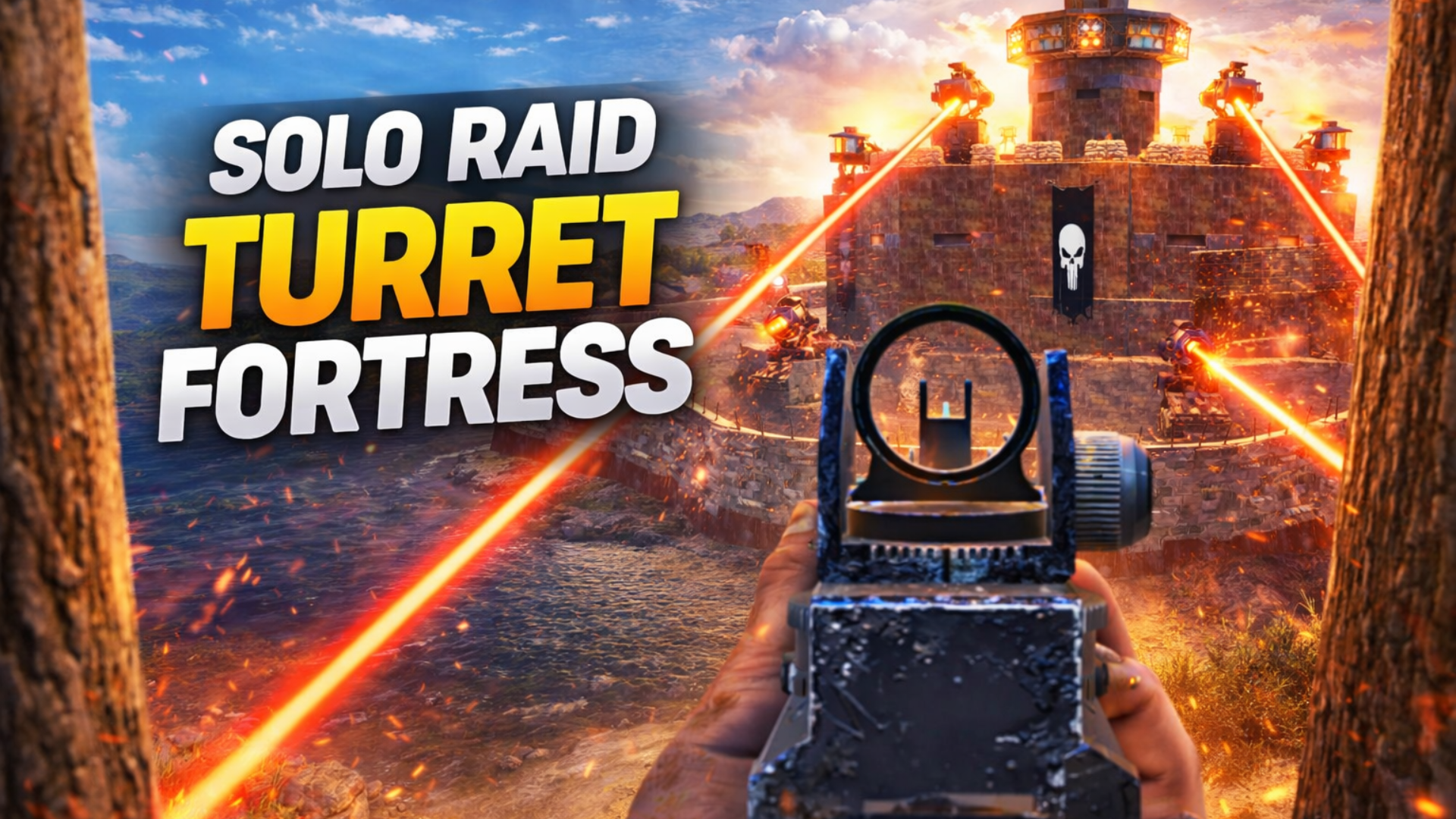 Breaking into a turret-infested metal clan base alone