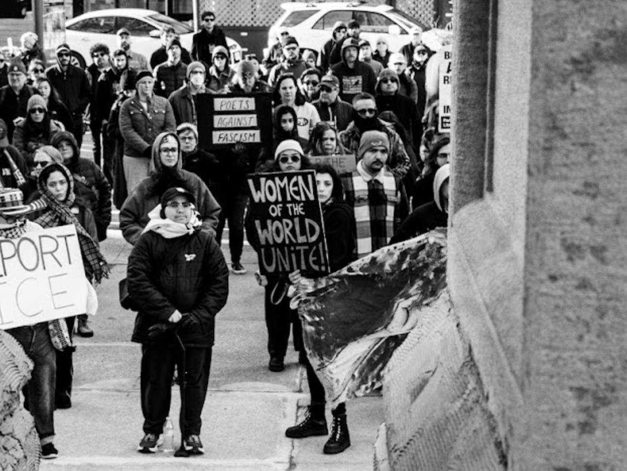 Hudson County NJ Protestors Condemn ICE Killing In Minnesota: Photos