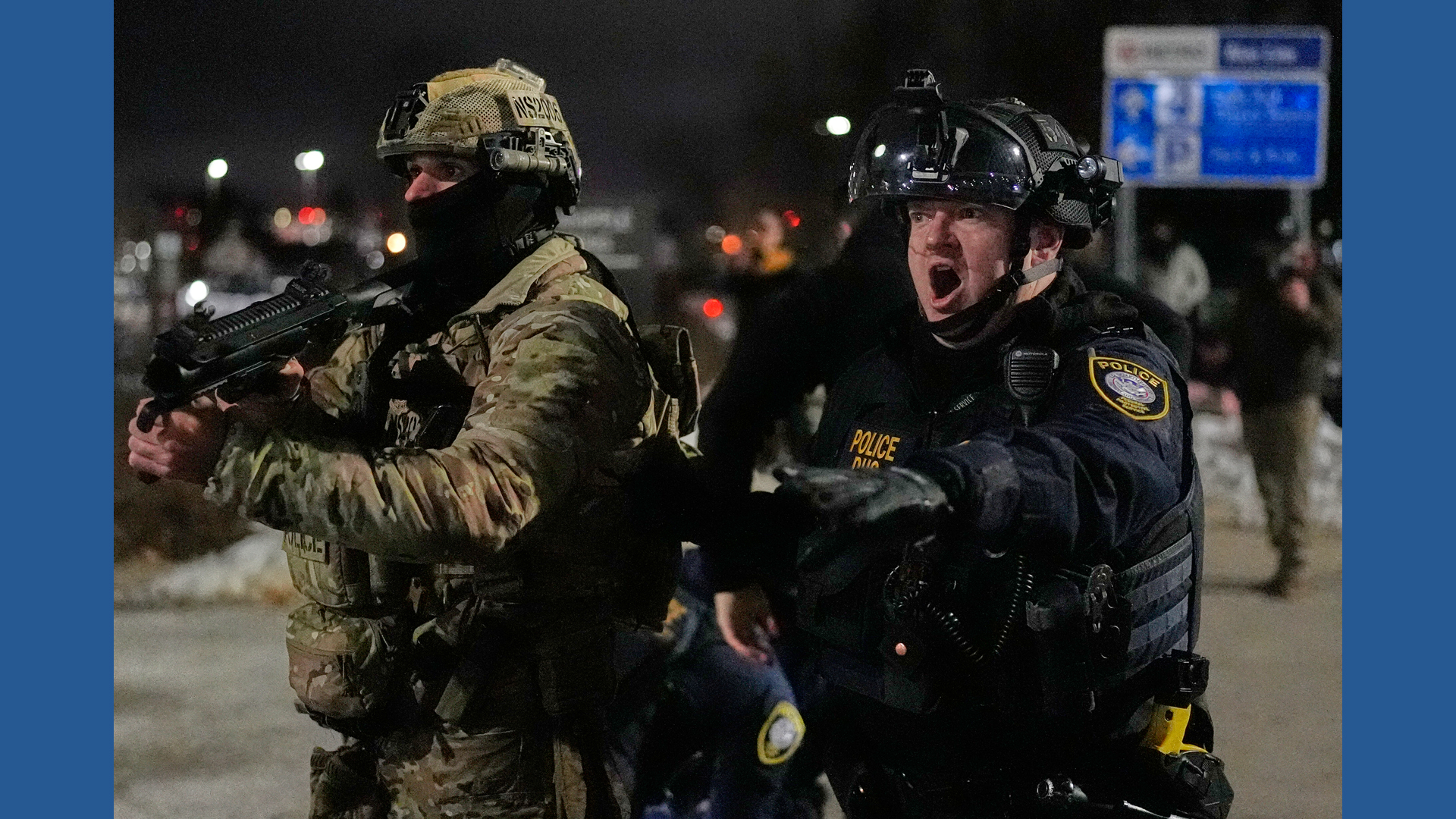 Trump says he may send military to Minneapolis