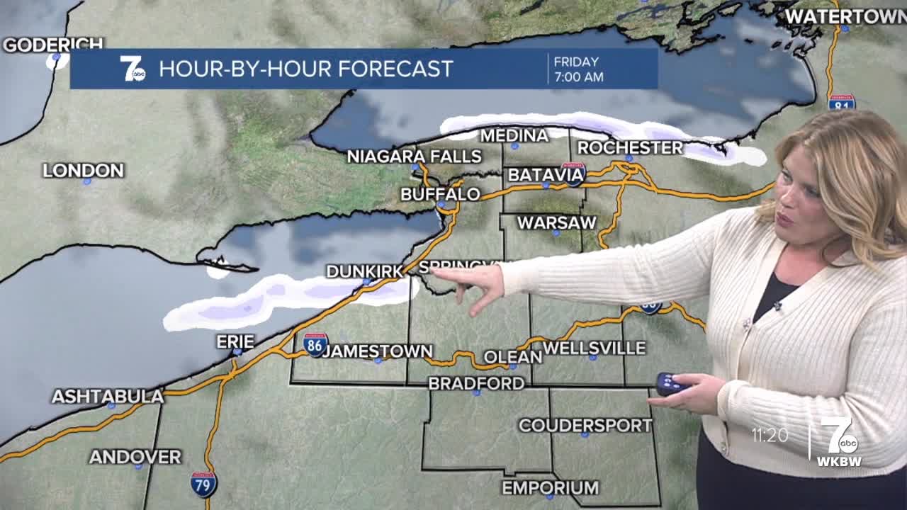 7 Weather Forecast 11p.m. Update, Thursday, January 15