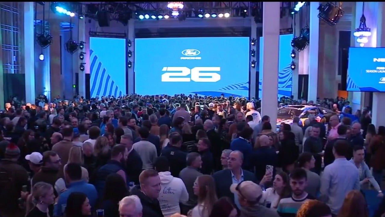 Ford unveils new Mustang Dark Horse at Michigan Central Station amid ...