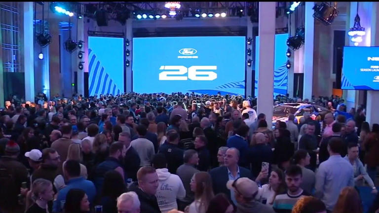 Ford unveils new Mustang Dark Horse at Michigan Central Station amid ...