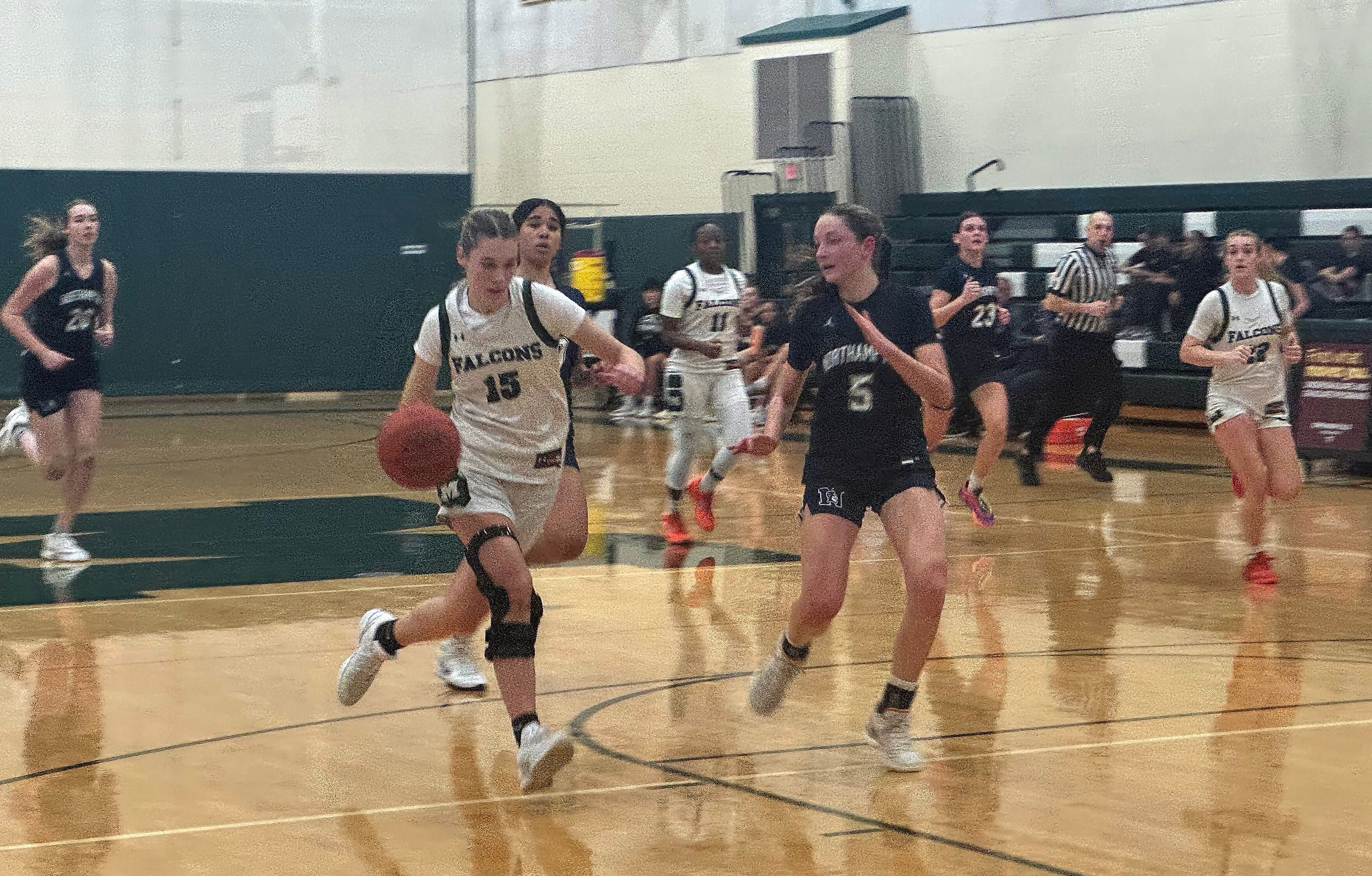 Minnechaug girls basketball knocks off Northampton (video)