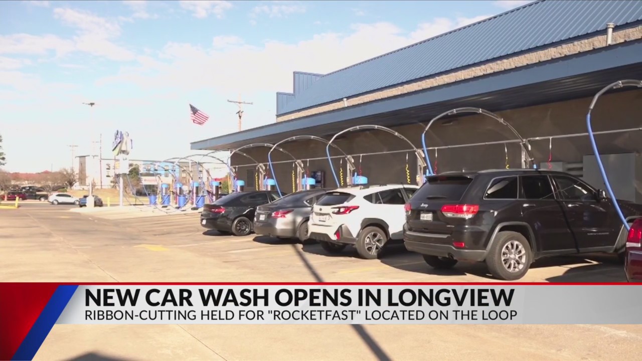 New car wash open in Longview on Thursday