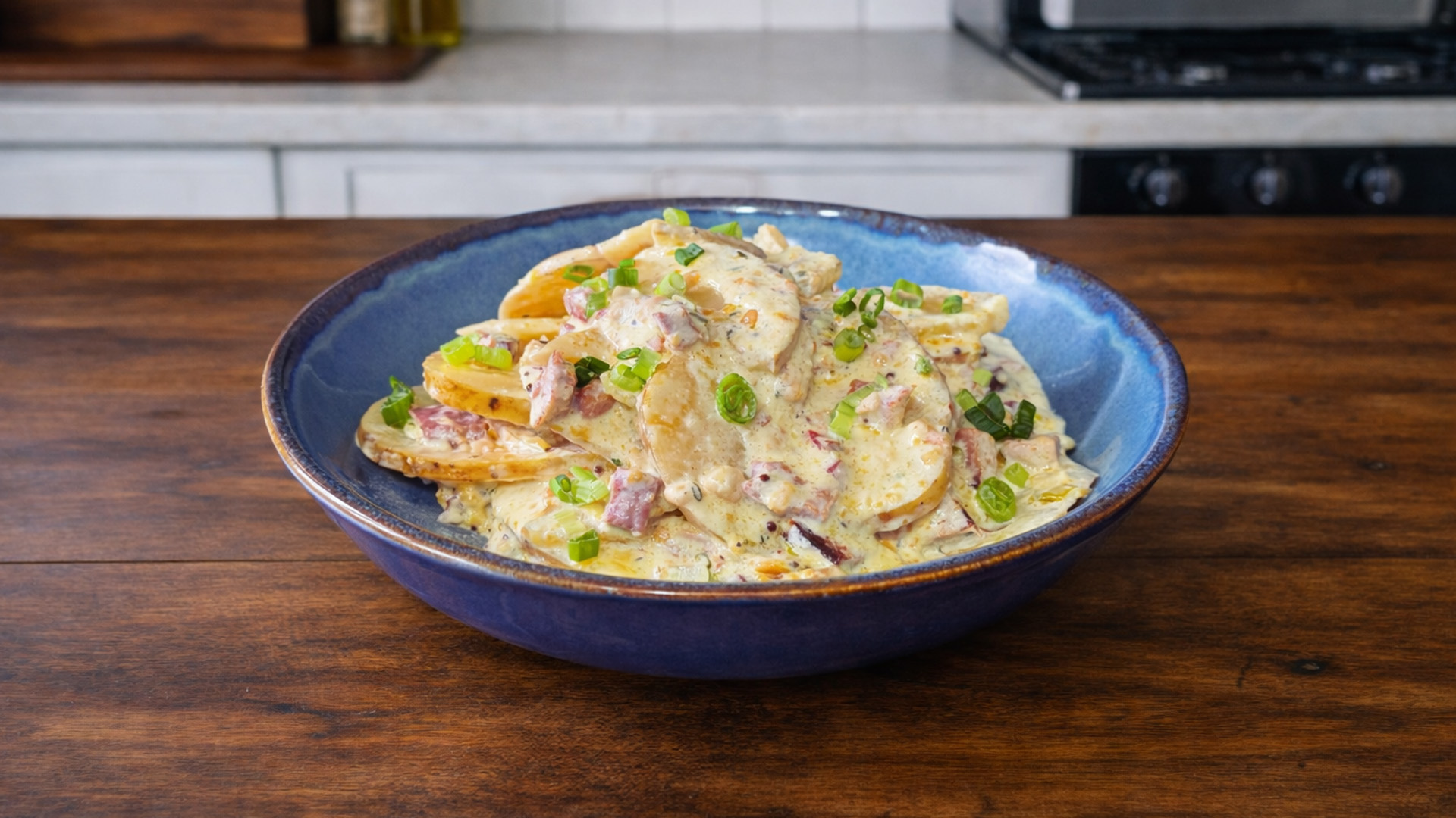 Creamy crockpot scalloped potatoes and ham tutorial