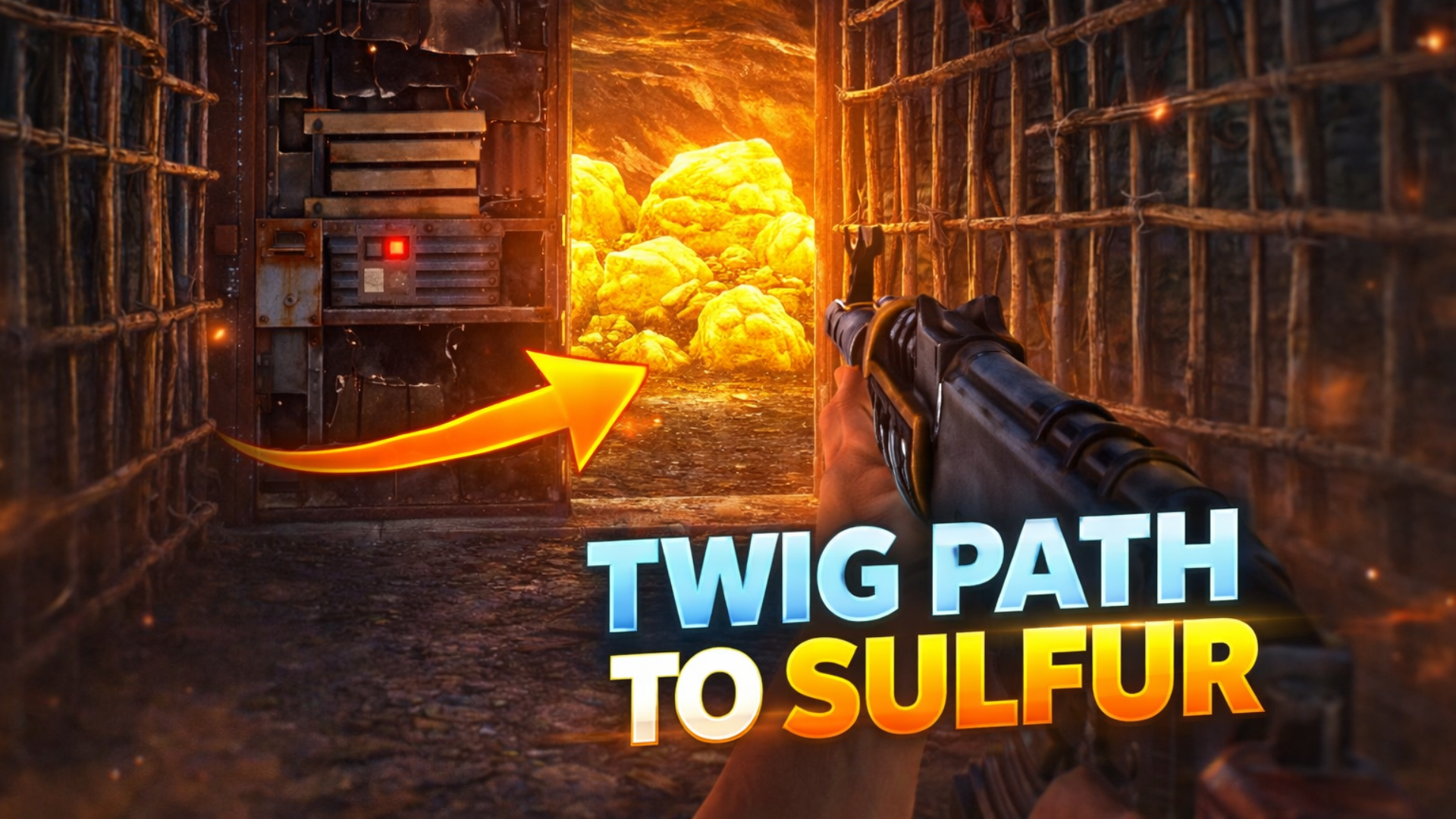 Worst base build ever: Twig path to sulfur