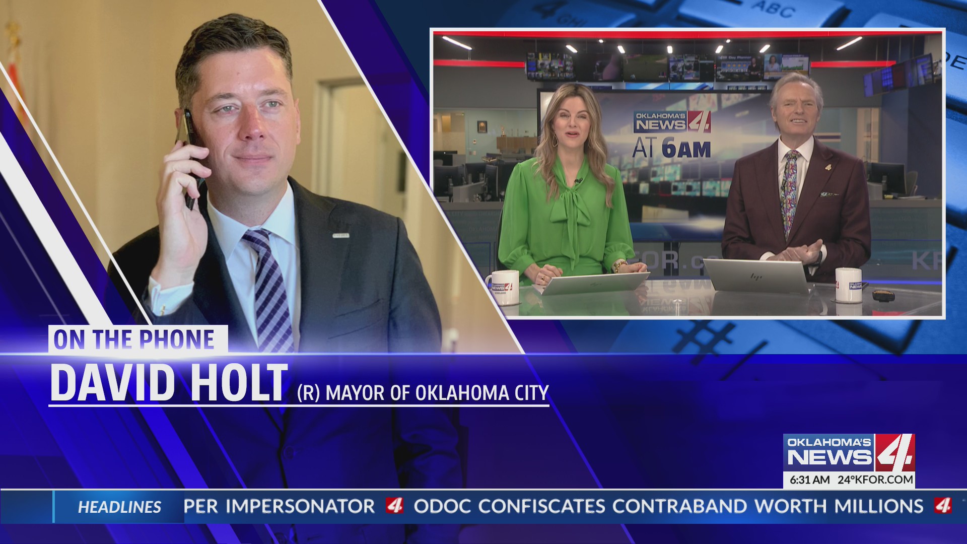 Thursday morning with Oklahoma City Mayor David Holt