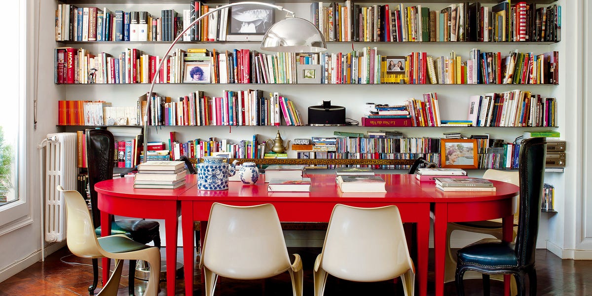 5 maneras de colocar los libros