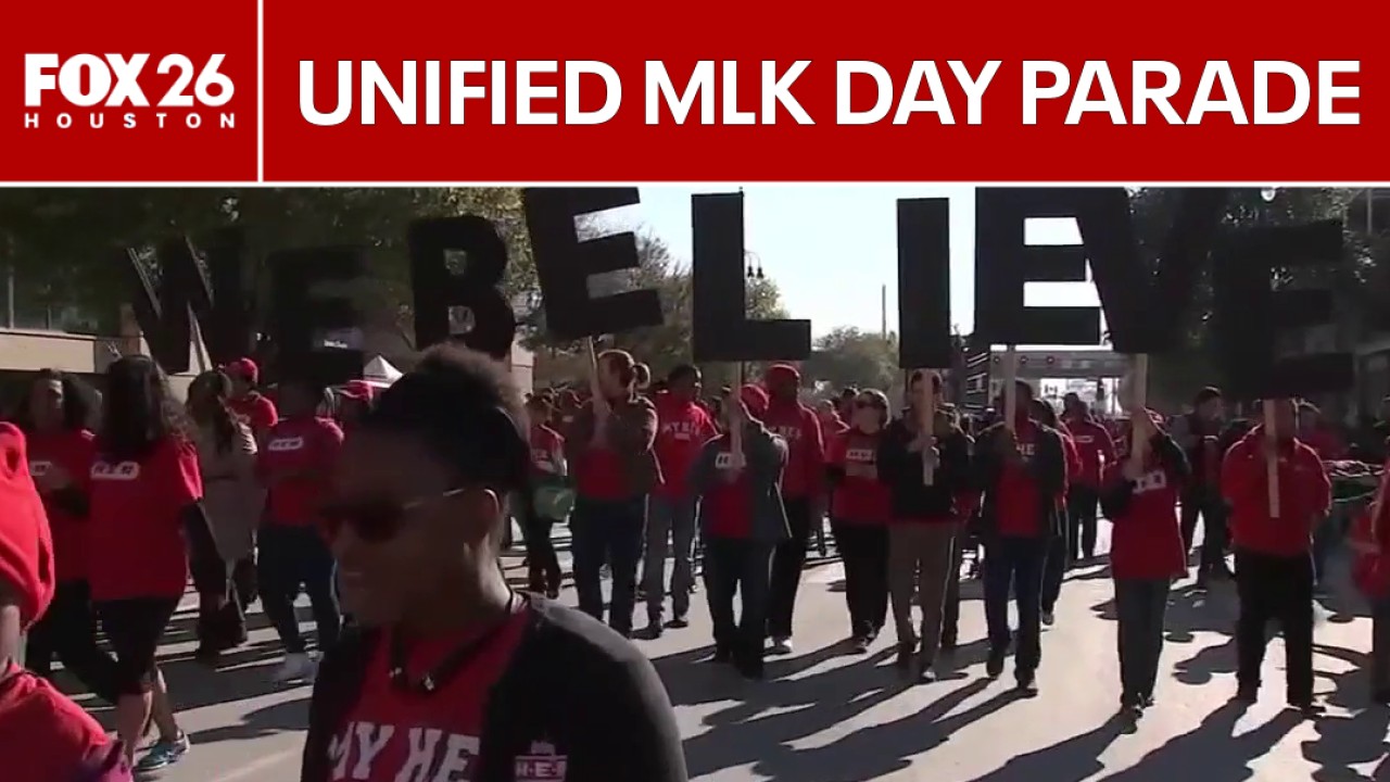 Houston celebrates first unified MLK parade