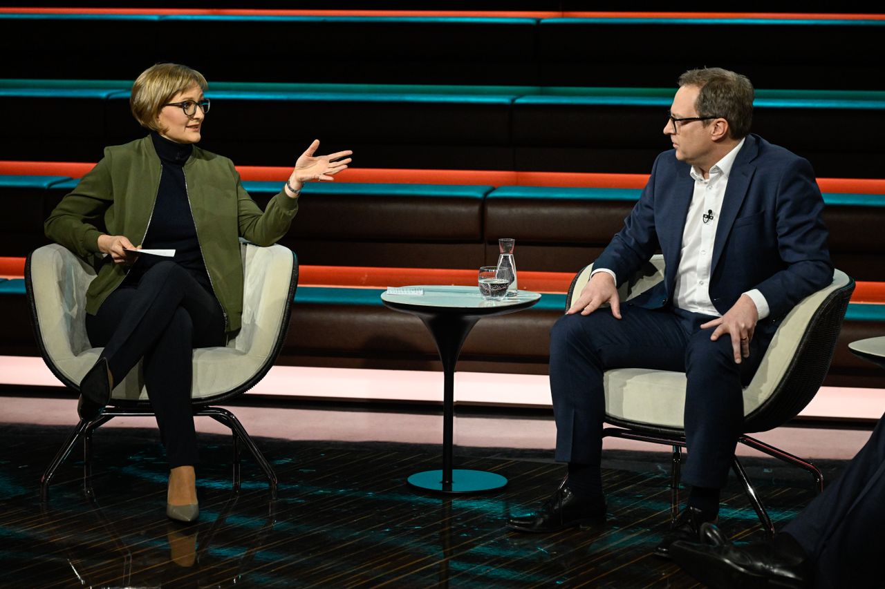 "Jetzt wird's eng!": Franziska Brantner lockt Martin Huber bei der ...