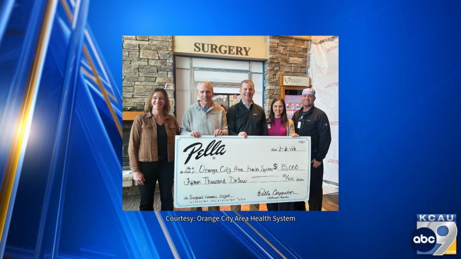 Orange City Area Health System receives $15K donation