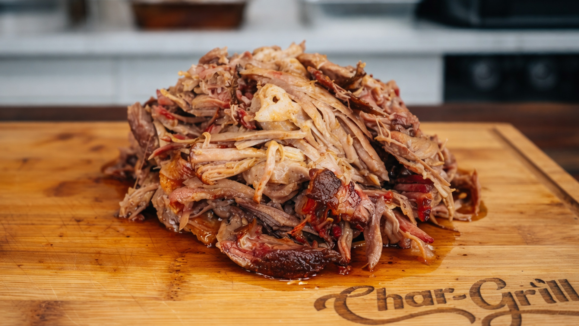 Juicy hot and fast pulled pork recipe
