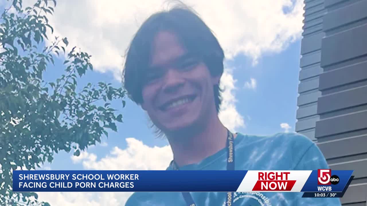 Mass. school worker facing child porn charges