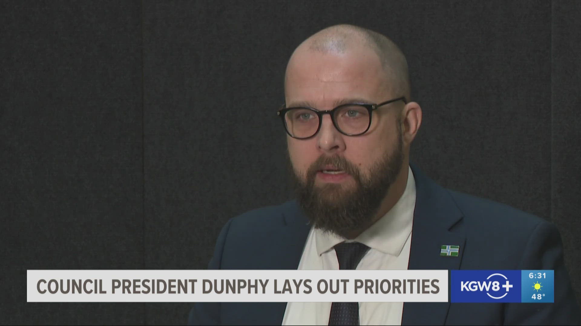 Meet Portland City Council's new president Jamie Dunphy