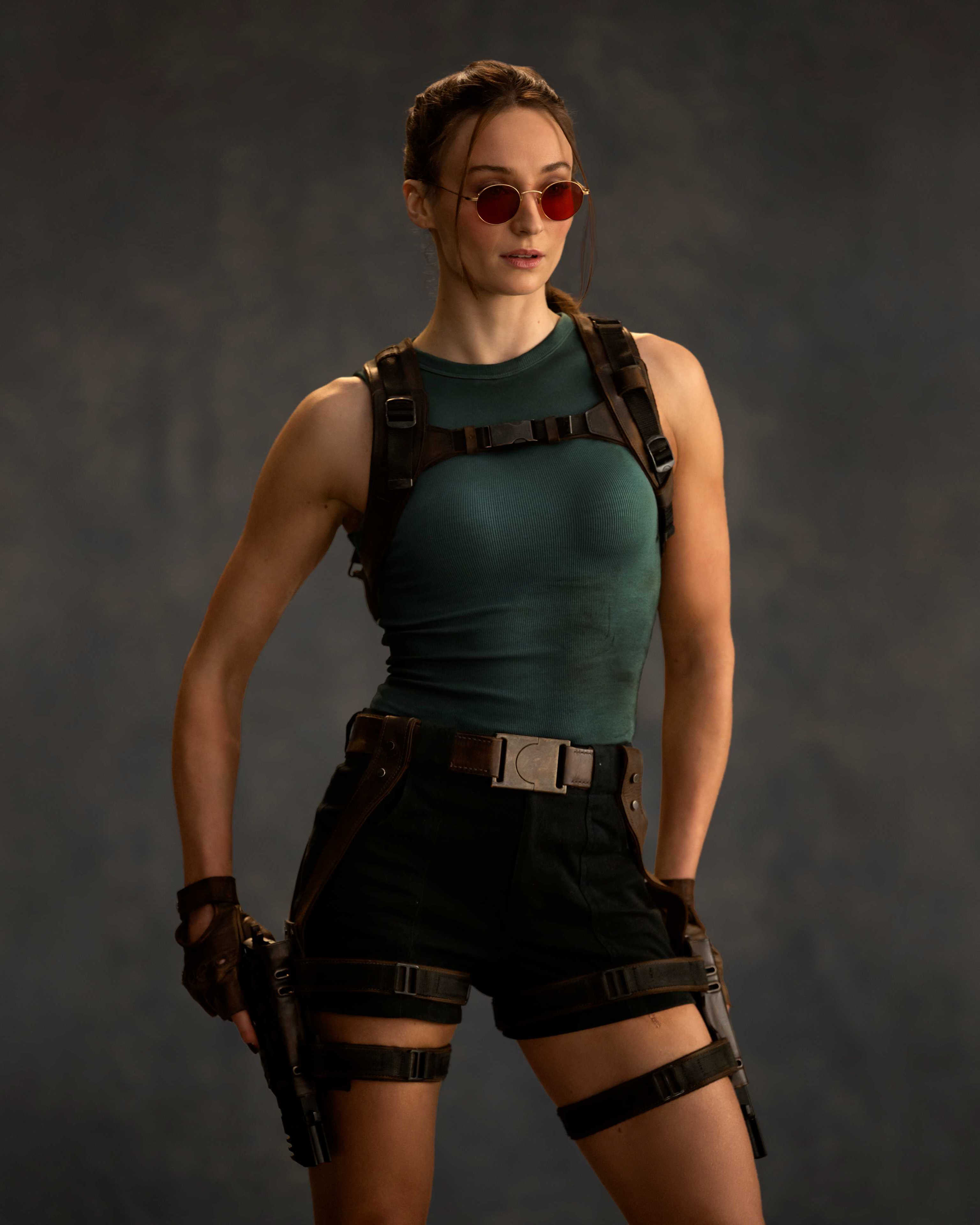 First look at Sophie Turner as Lara Croft in Tomb Raider TV show
