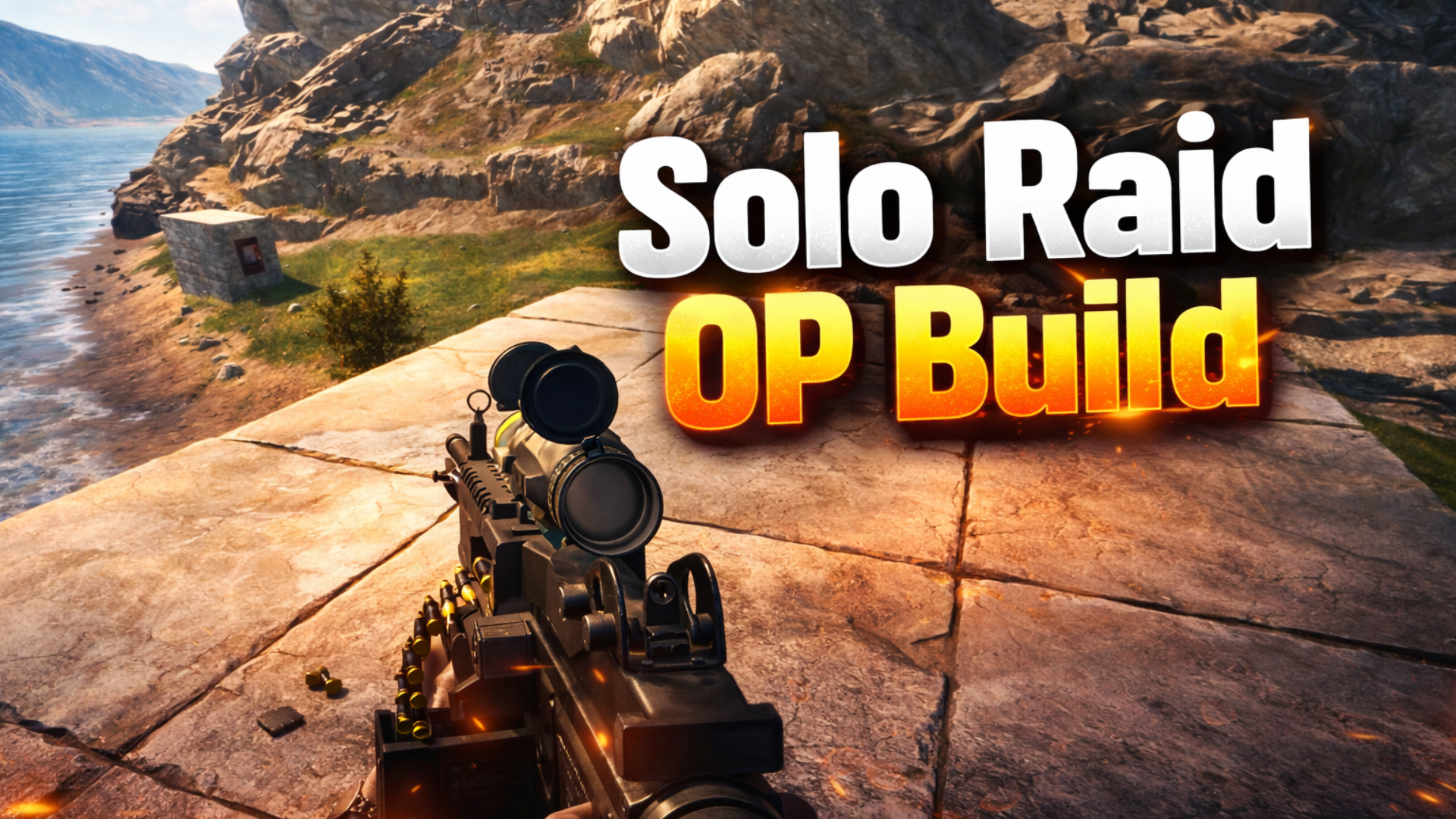 Breaking into an OP half wall base alone