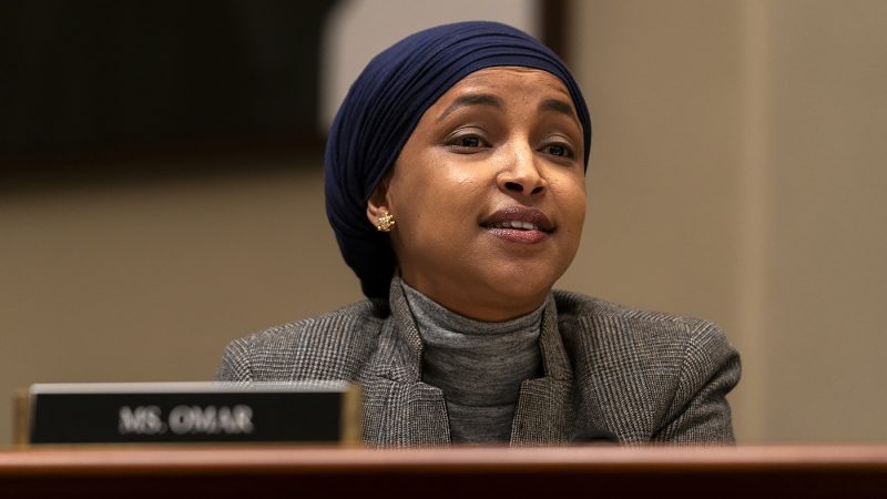 Ilhan Omar tells LindellTV reporter 'your brain has been fried'
