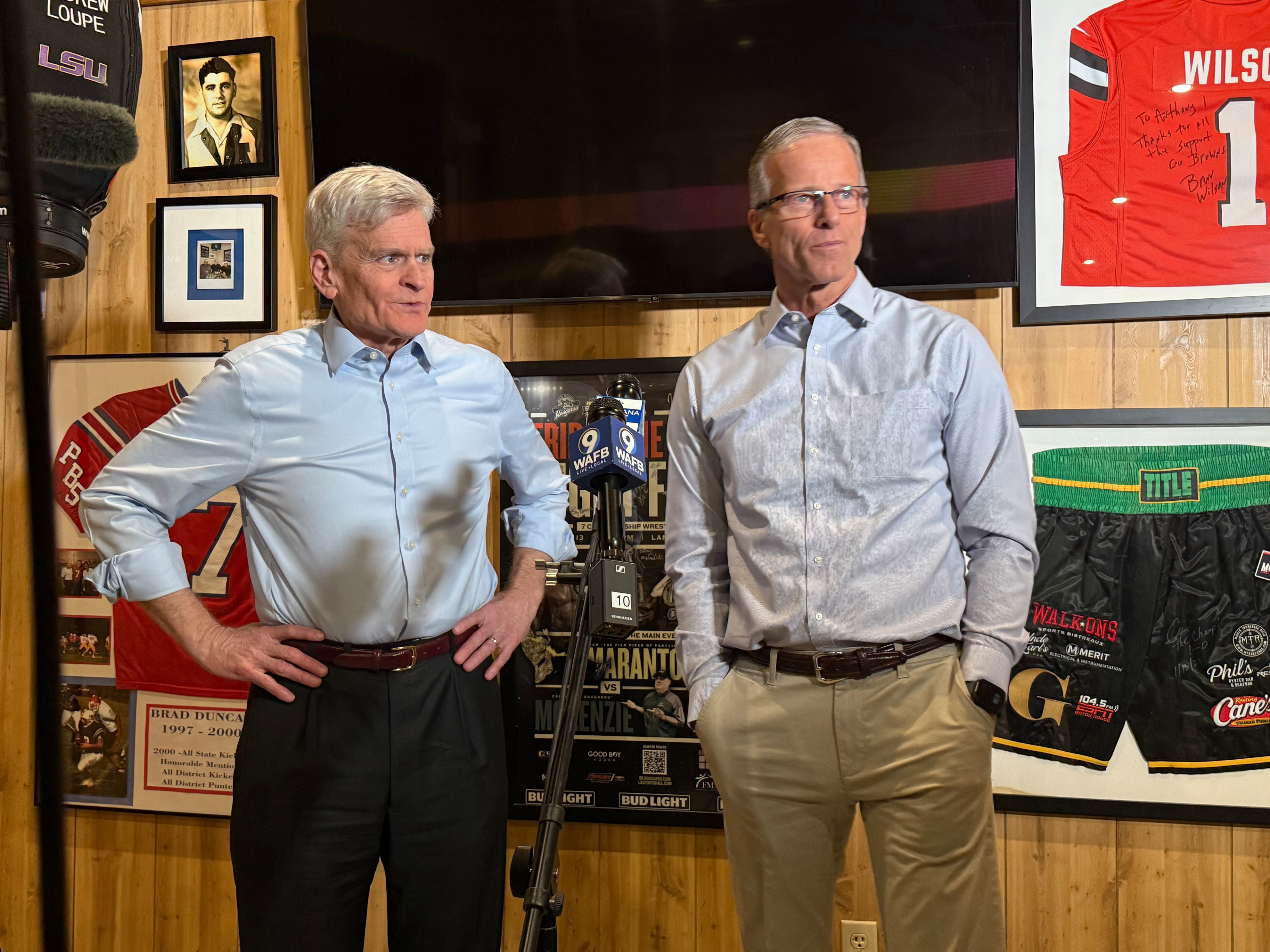 Senate leaders explain 'no tax on tips' deduction at Baton Rouge event