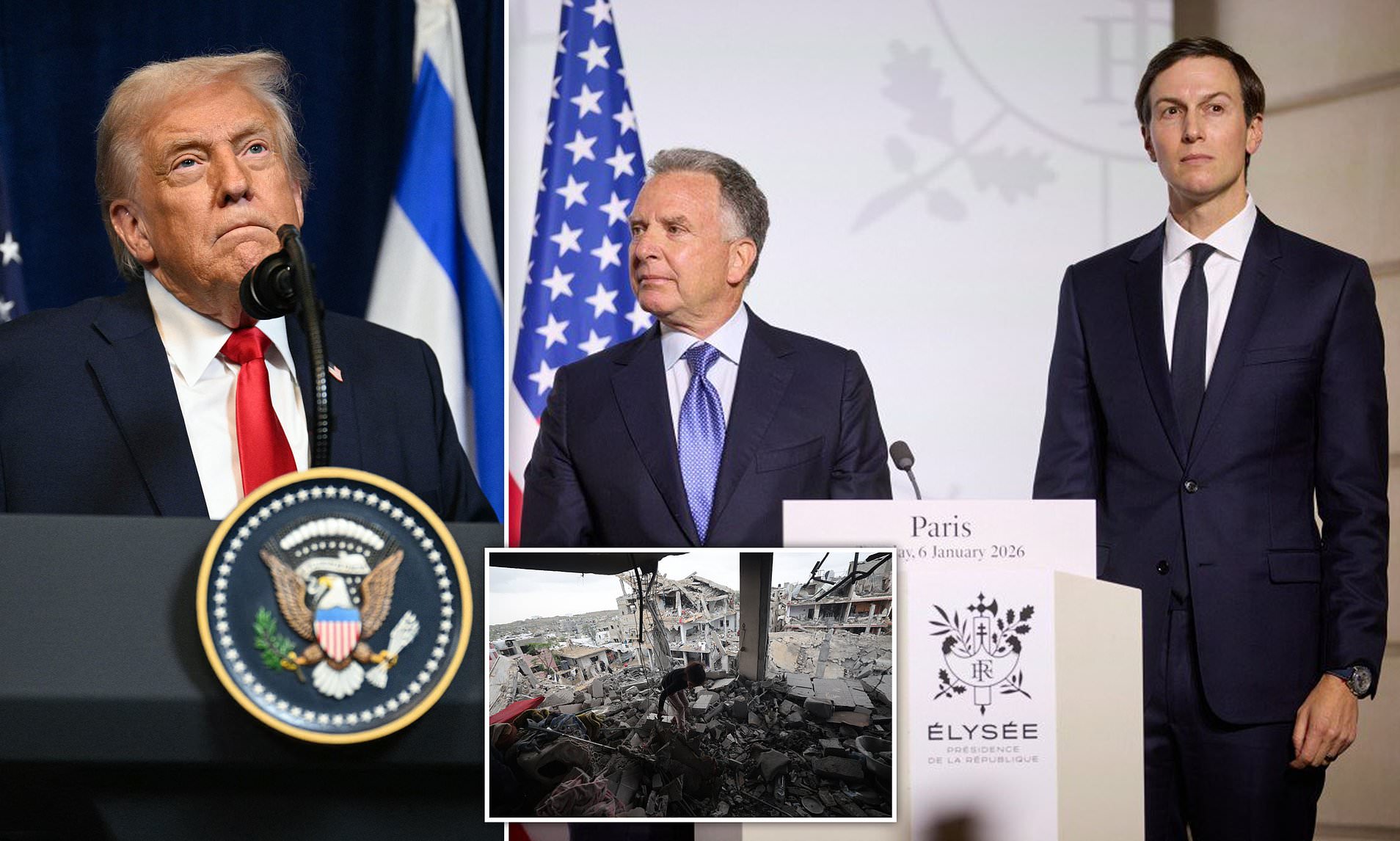 Trump forms 'Board of Peace' as Gaza ceasefire moves to next phase