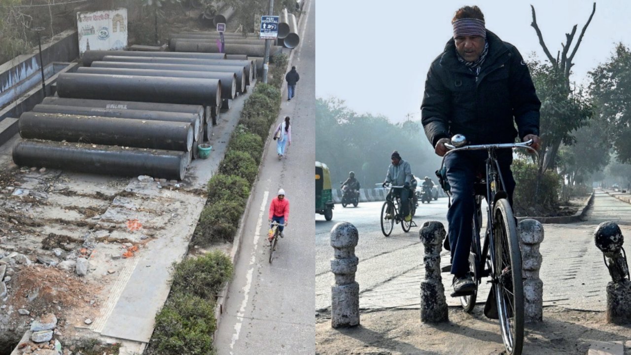 Delhi, no city for pedallers; cyclists suffer, thanks to blocked lanes ...