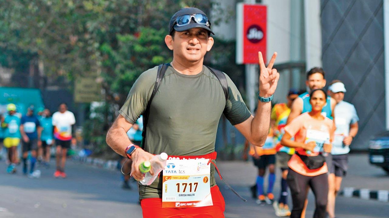 Meet Mallya, one of the four runners who have participated in all 20 ...