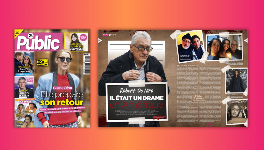 Céline Dion : elle prépare son retour. Plus d'infos dans le magazine ...