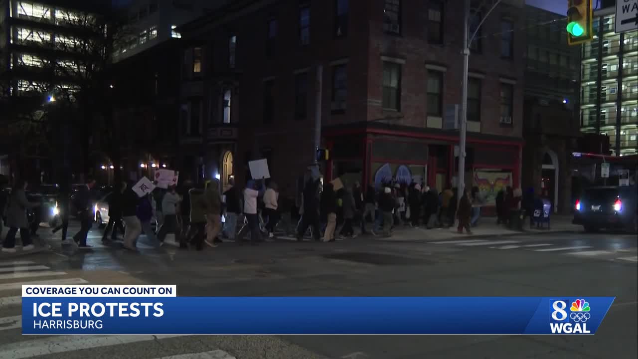 Harrisburg students protest against ICE after latest Minneapolis shooting