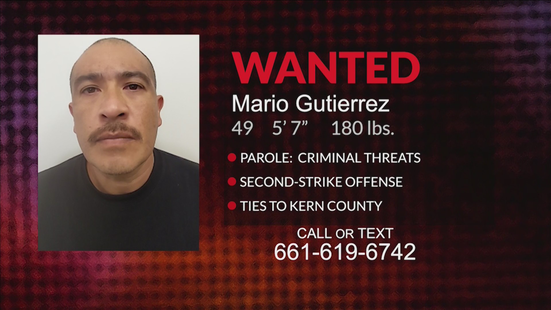 Golden Empire most wanted: Jan. 15, 2026