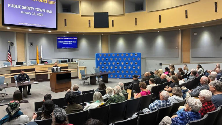 Las Cruces police chief calls for juvenile justice reform at town hall