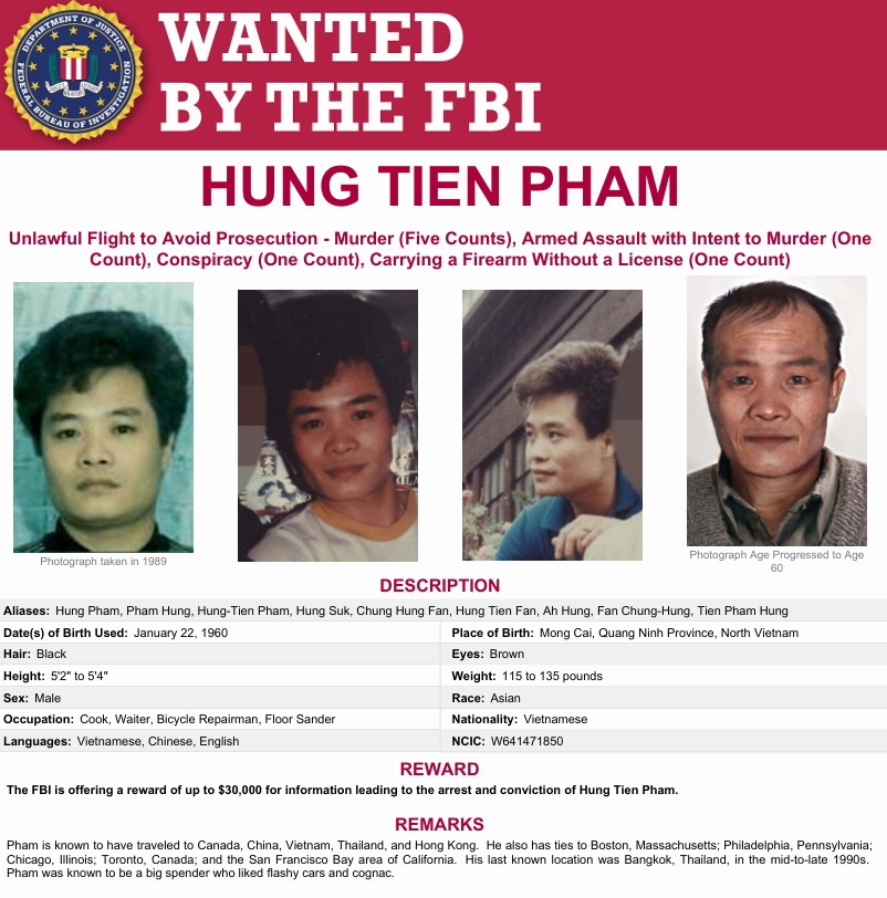 FBI renews search for Boston Chinatown Massacre shooter