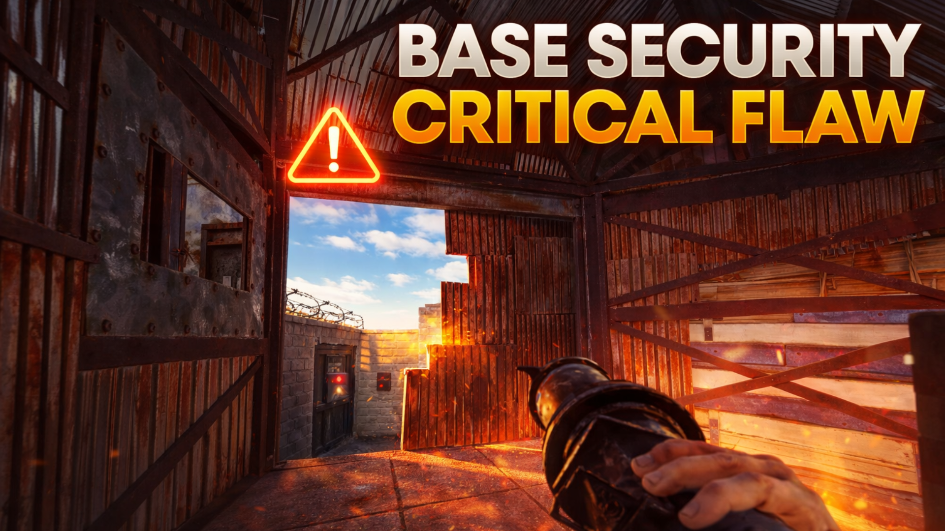 A huge tool cupboard mistake ruins this base