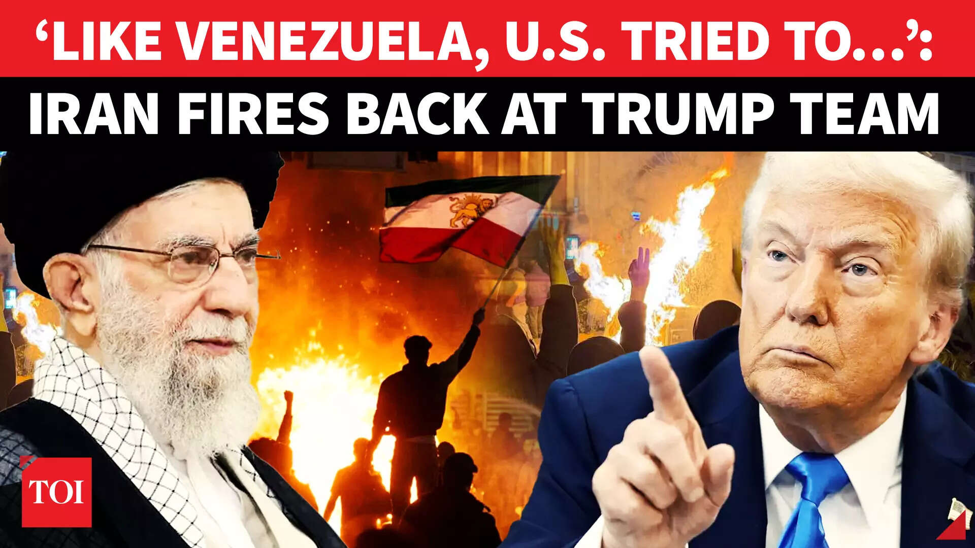 'Enough is enough': Khamenei envoy vows decisive response as 'Trump ...