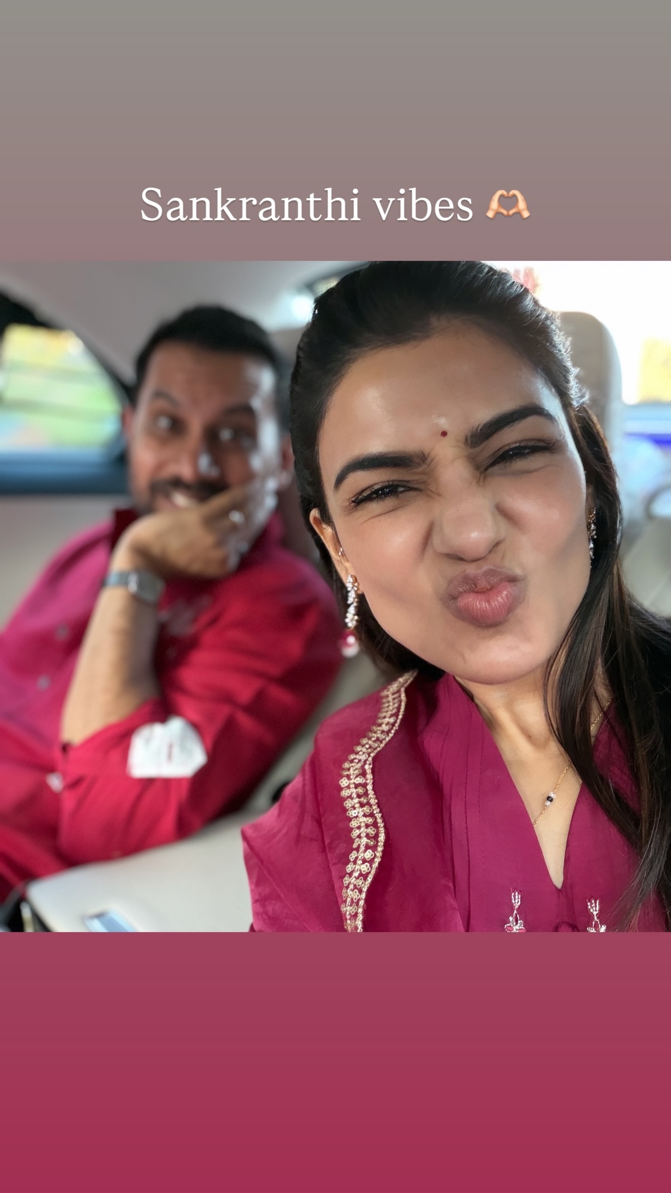 Samantha celebrates first Sankranti with husband Raj Nidimoru, shares a ...