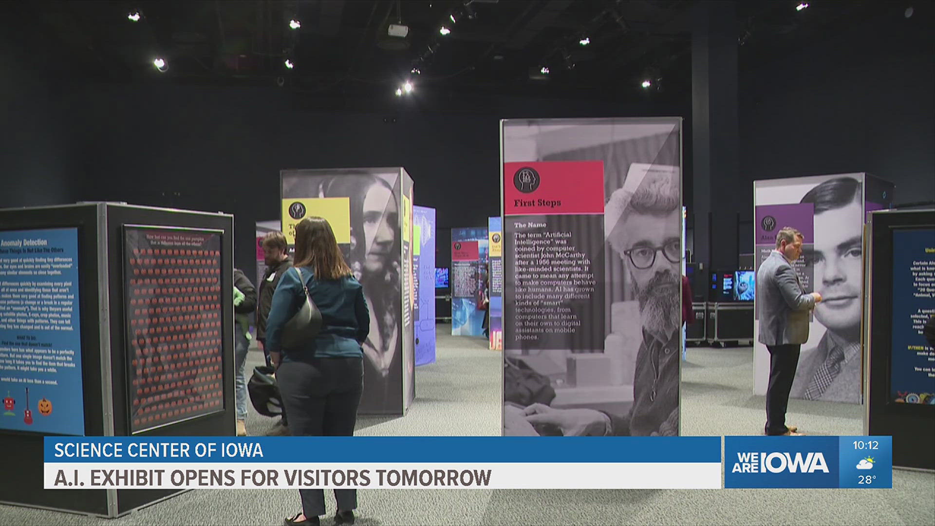 Science Center of Iowa unveils artificial intelligence exhibit