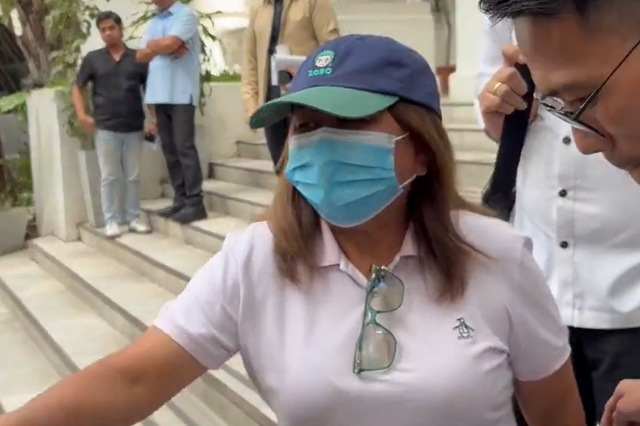 Contractor Sally Santos back at DOJ after being declared state witness