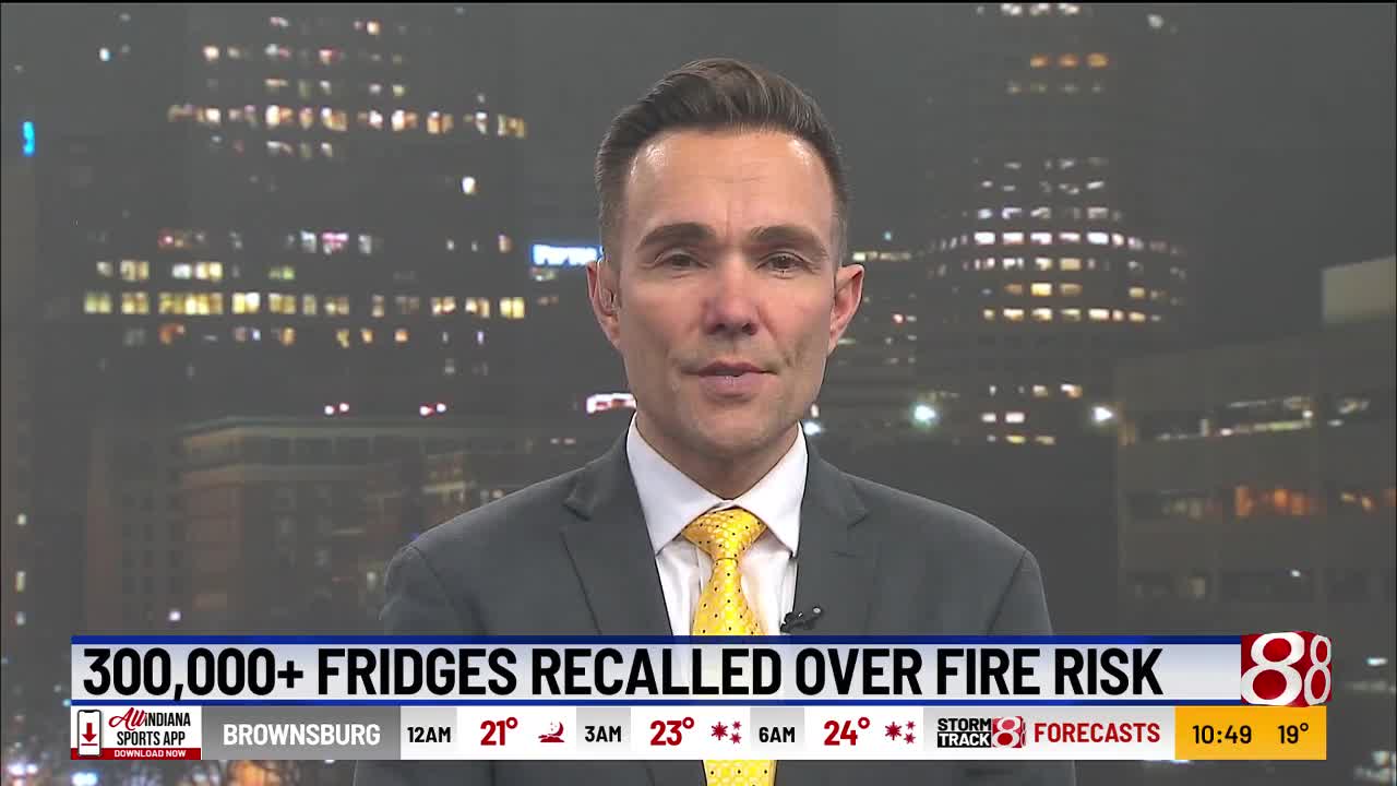 300,000+ fridges recalled over fire risk