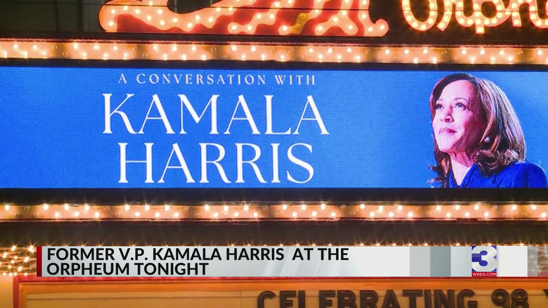Former VP Kamala Harris in Memphis for sold-out event