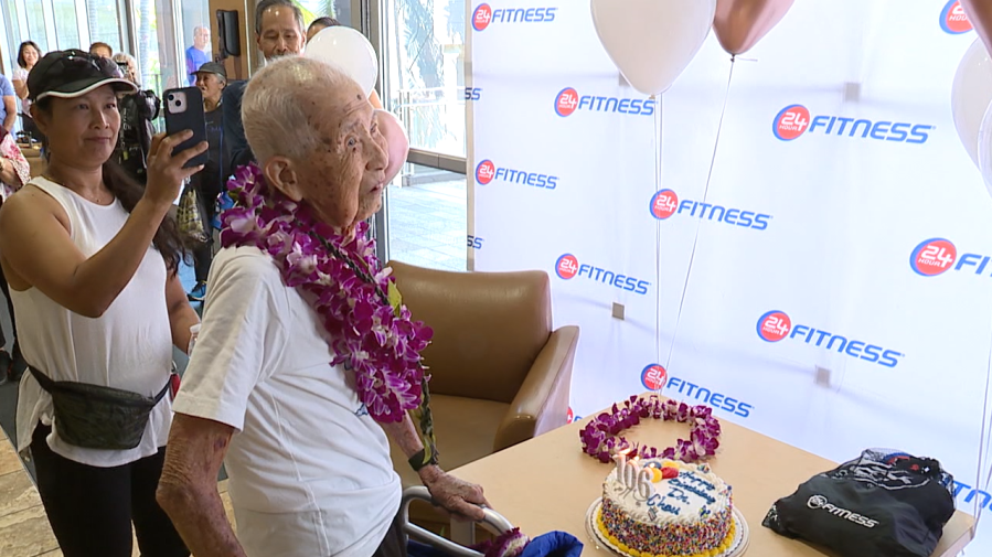 Hawaii man beats smoking, diabetes to turn 106