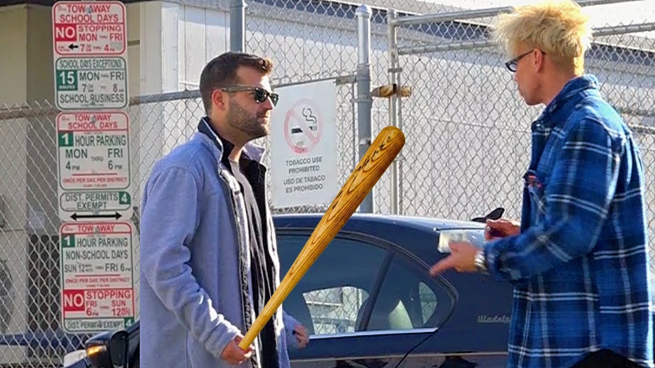 Badly parked cars get schooled (using magic on inconsiderate parkers)
