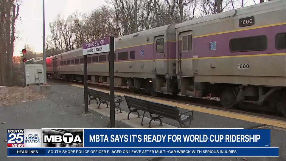 MBTA plans for thousands of passengers attending FIFA World Cup 2026