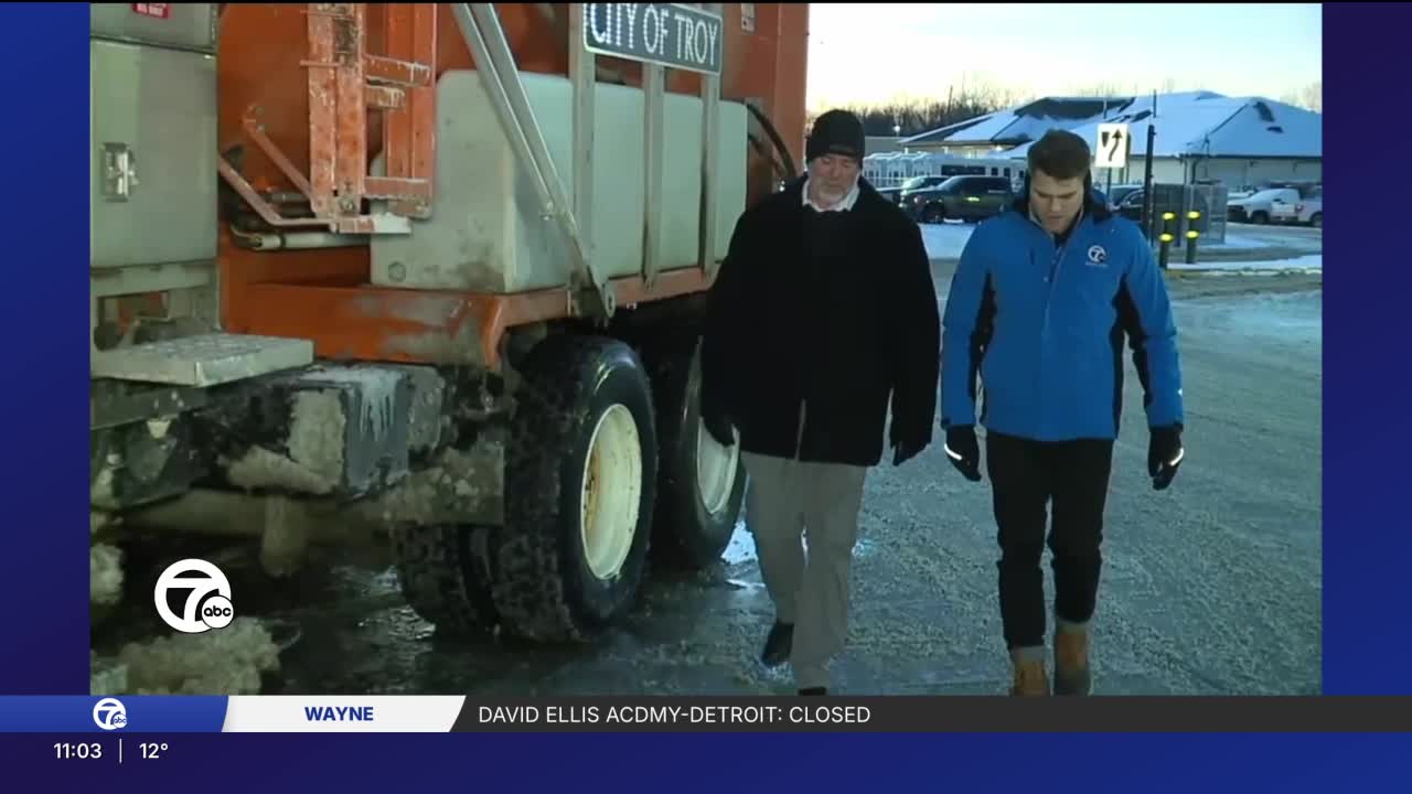 Some metro Detroit communities aren't plowing residential streets just ...