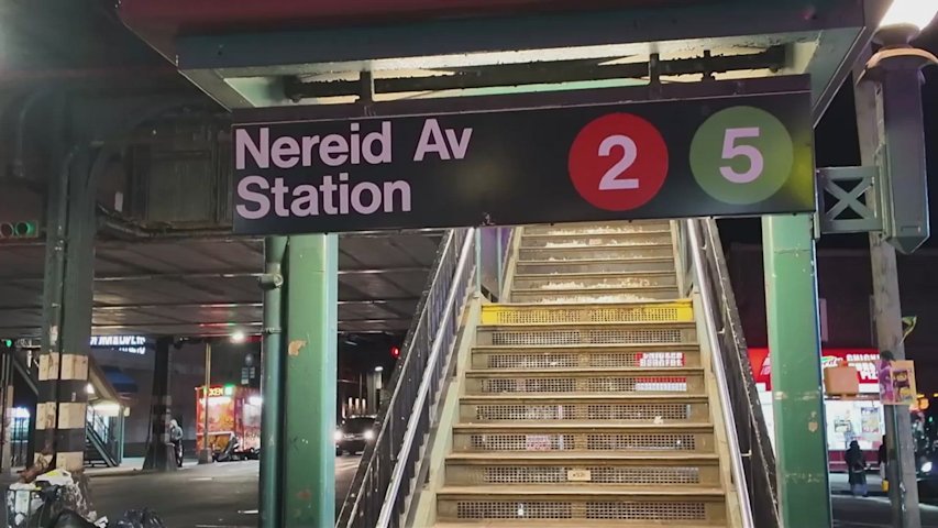 Man slashed in the face aboard 2 train in Wakefield