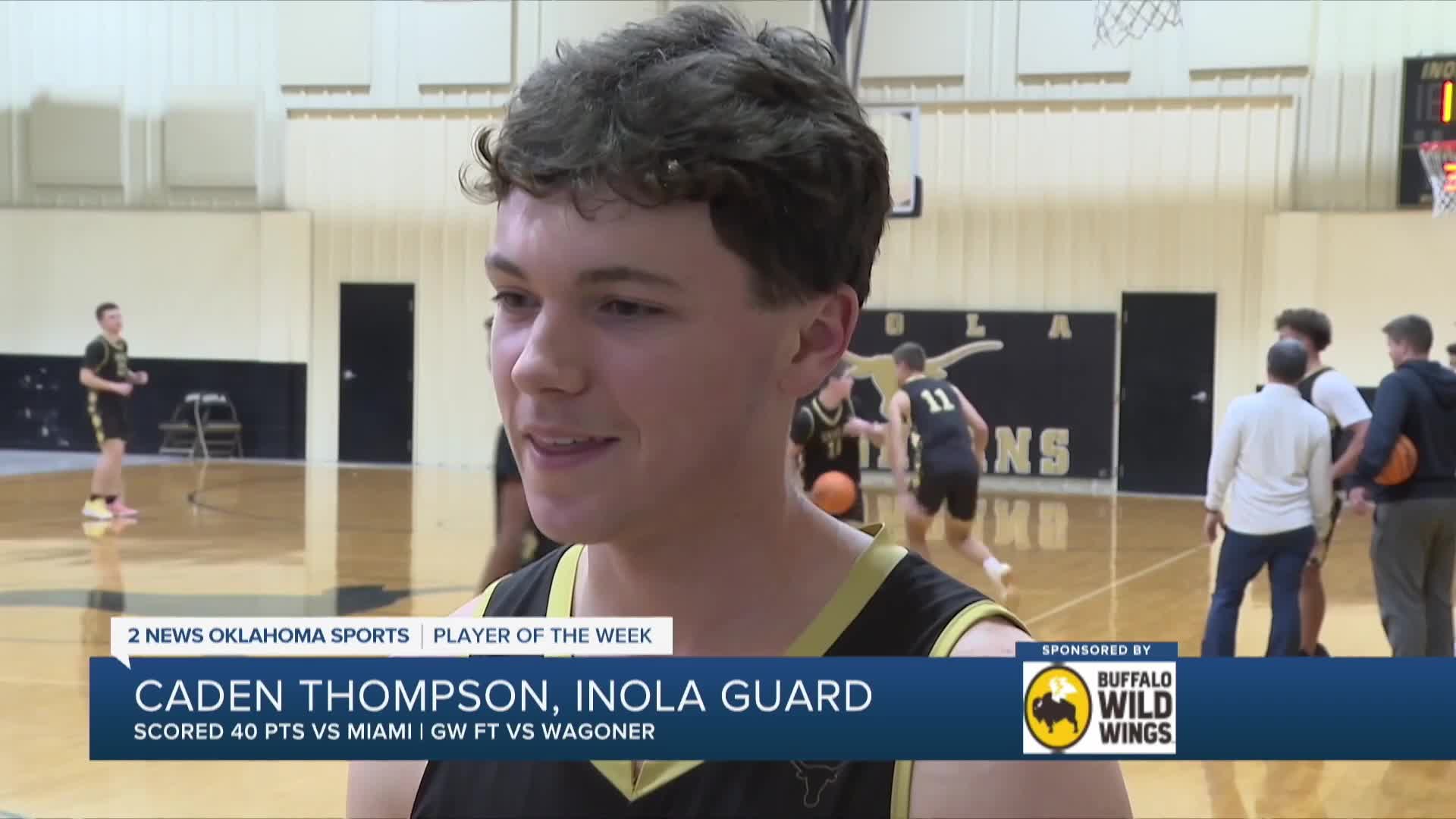 Player of the Week: Caden Thompson — Inola