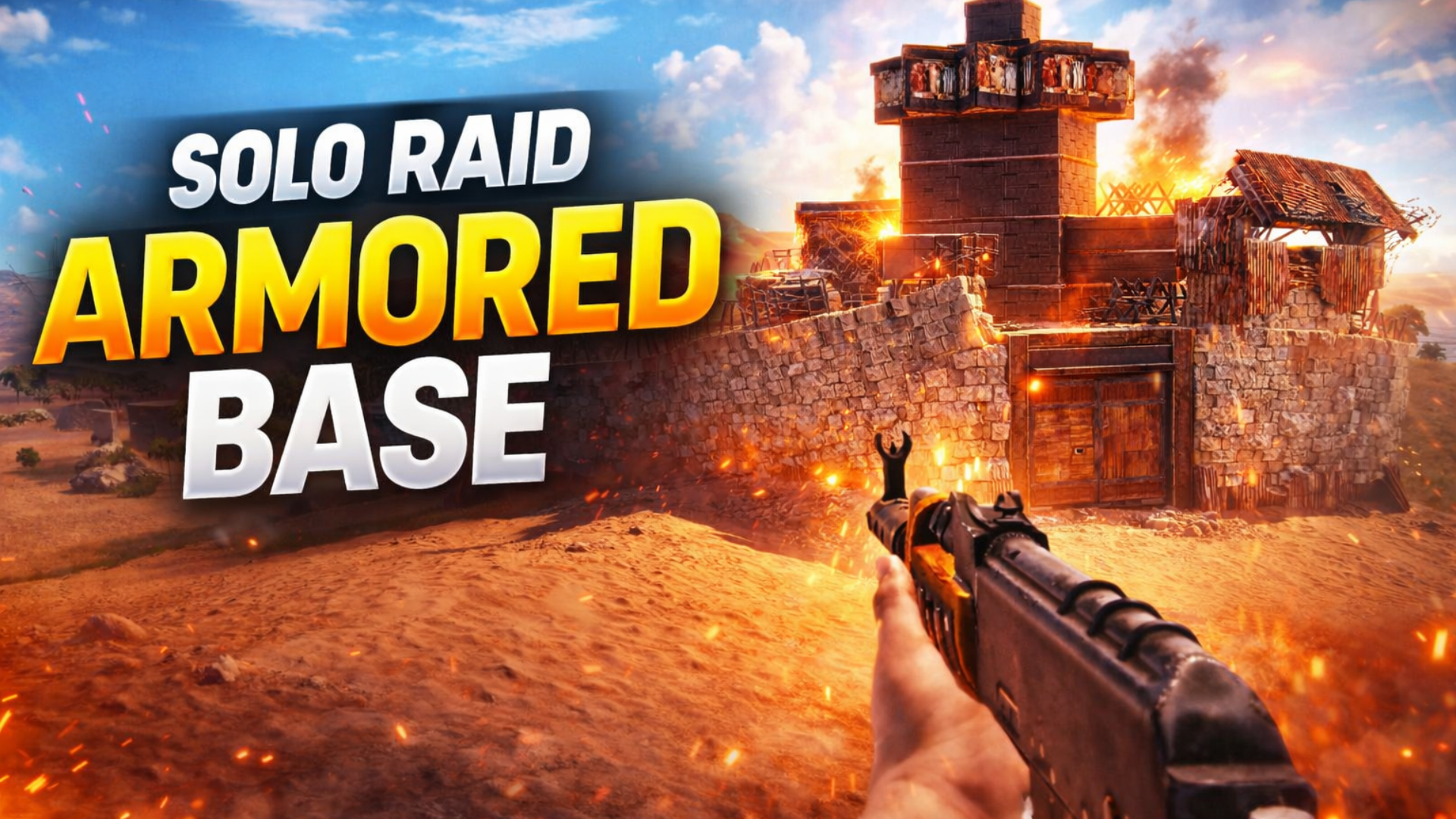 All armored clan build demolished | Solo raid