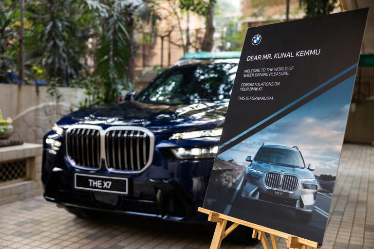 Bollywood actor Kunal Khemu brings home BMW X7 luxury SUV